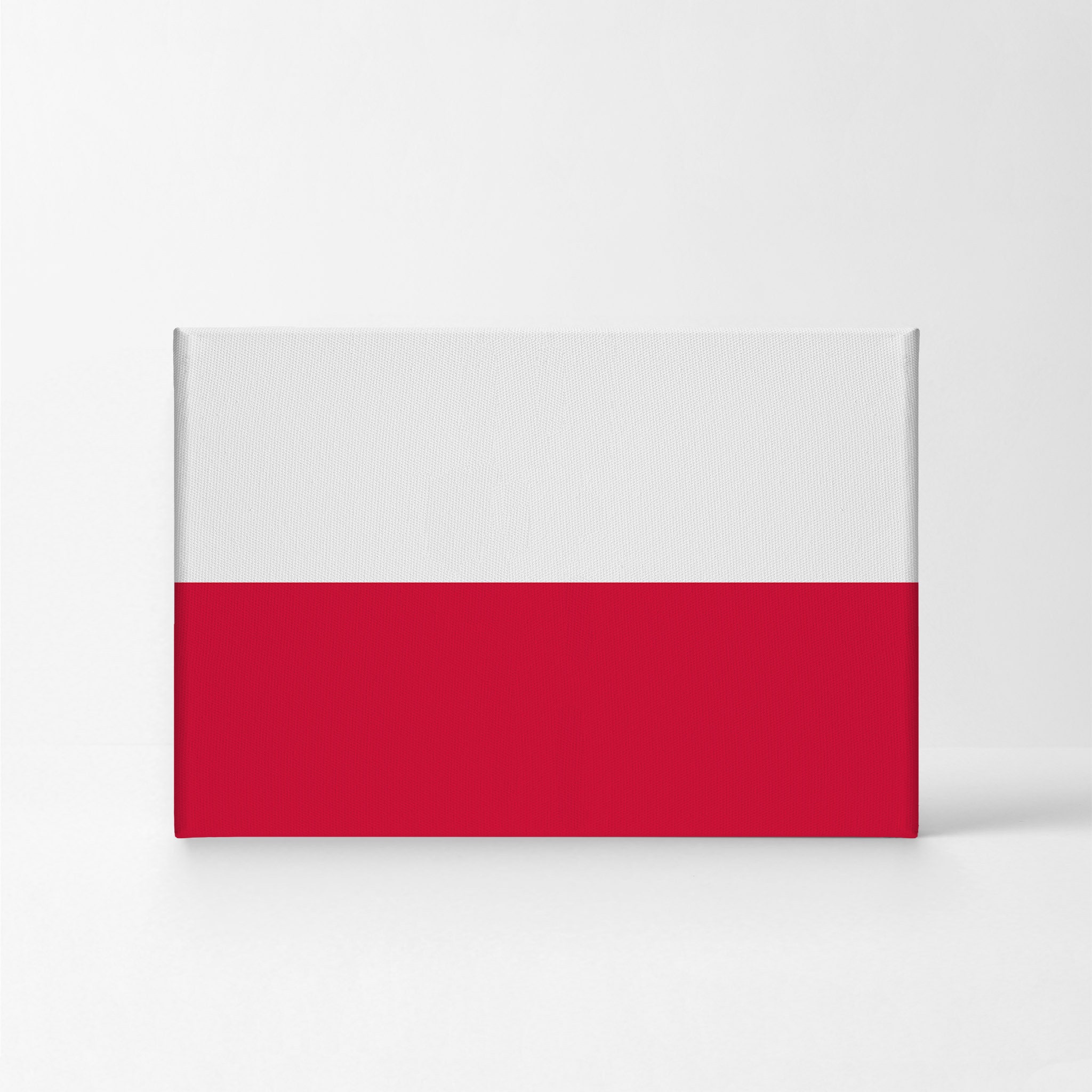 Poland Flag CANVAS or METAL Wall Art Print Country Flags | Etsy