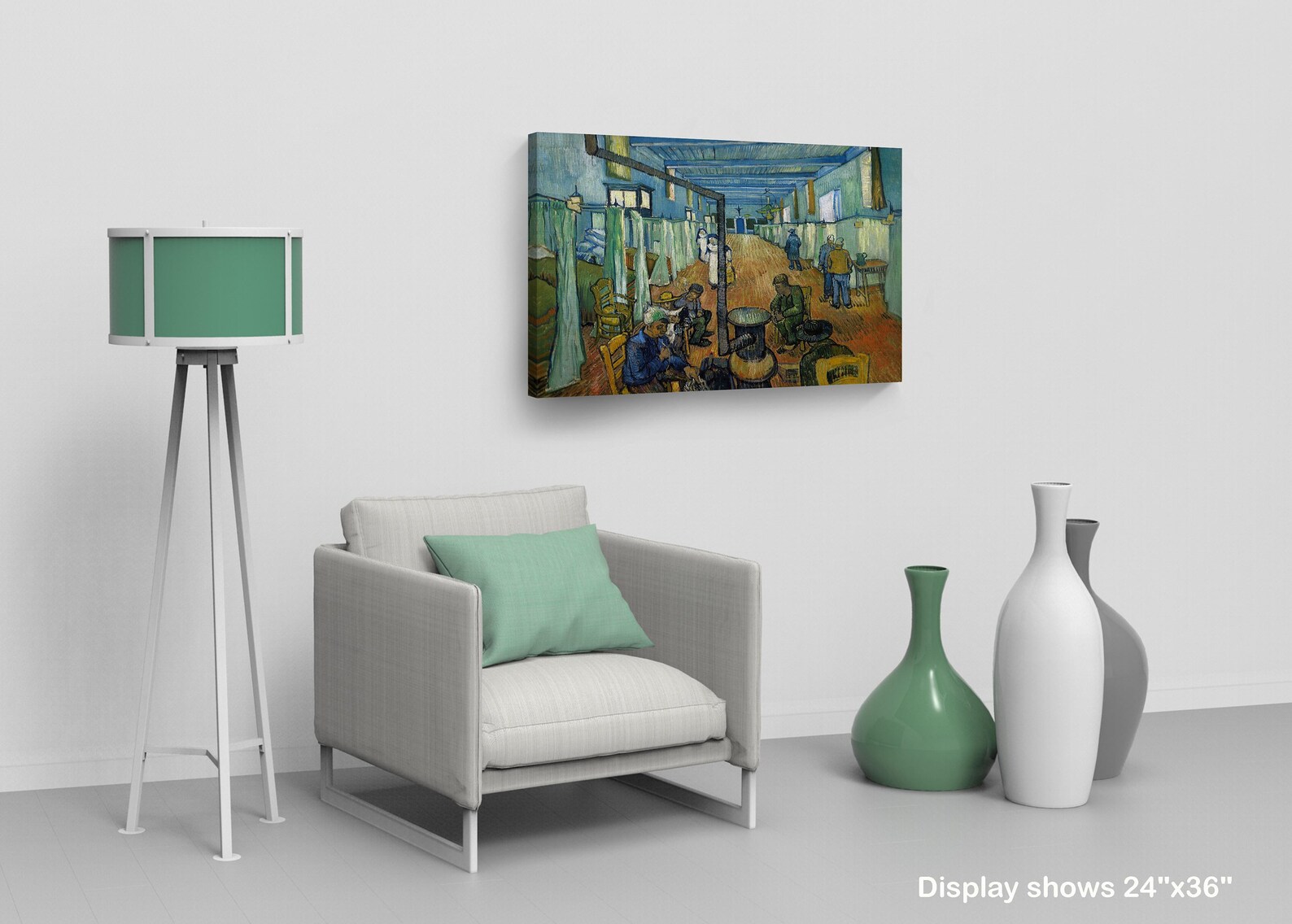 Vincent Van Gogh Ward in the Hospital in Arles 1889 Canvas - Etsy