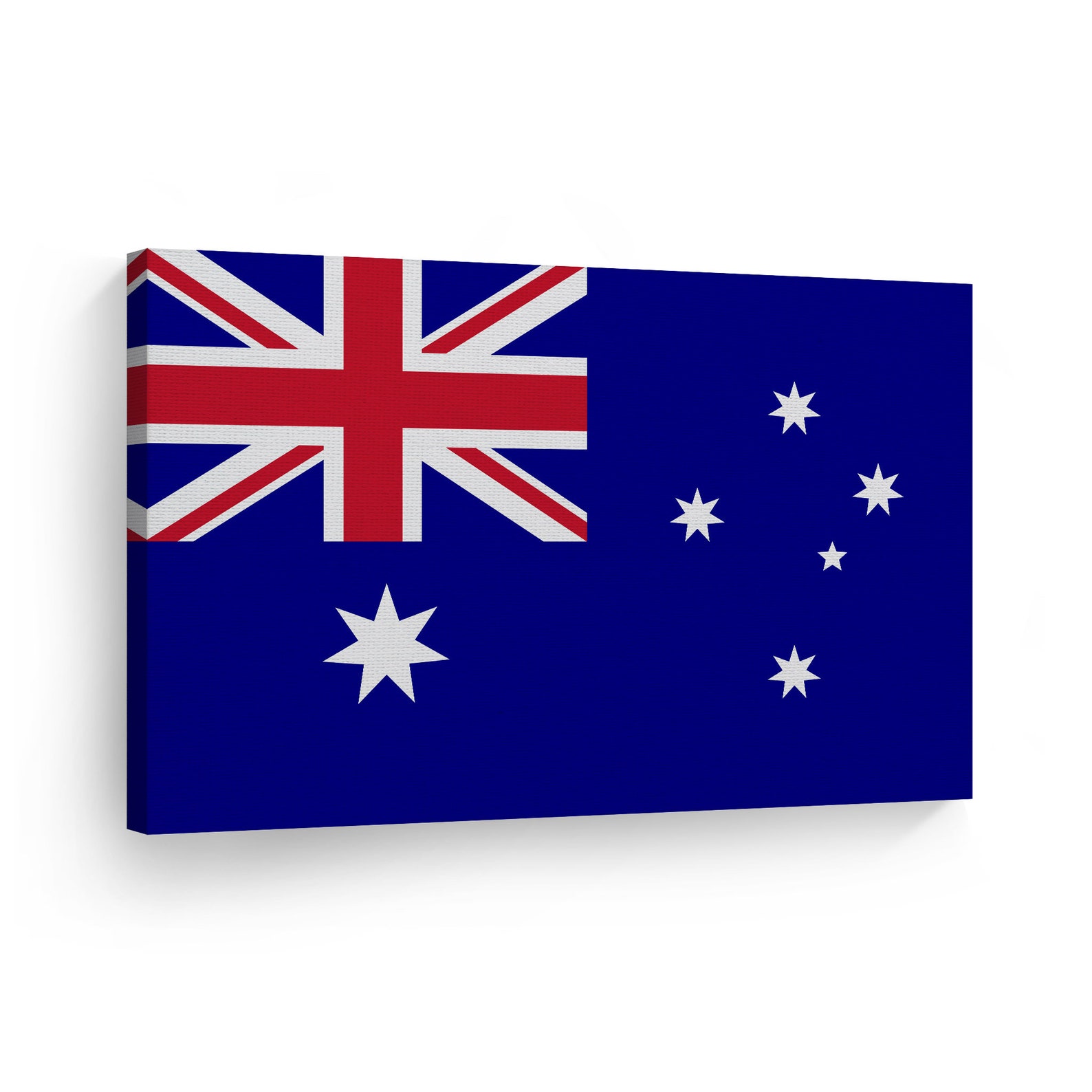 Australia Flag CANVAS or METAL Wall Art Print Country Flags - Etsy