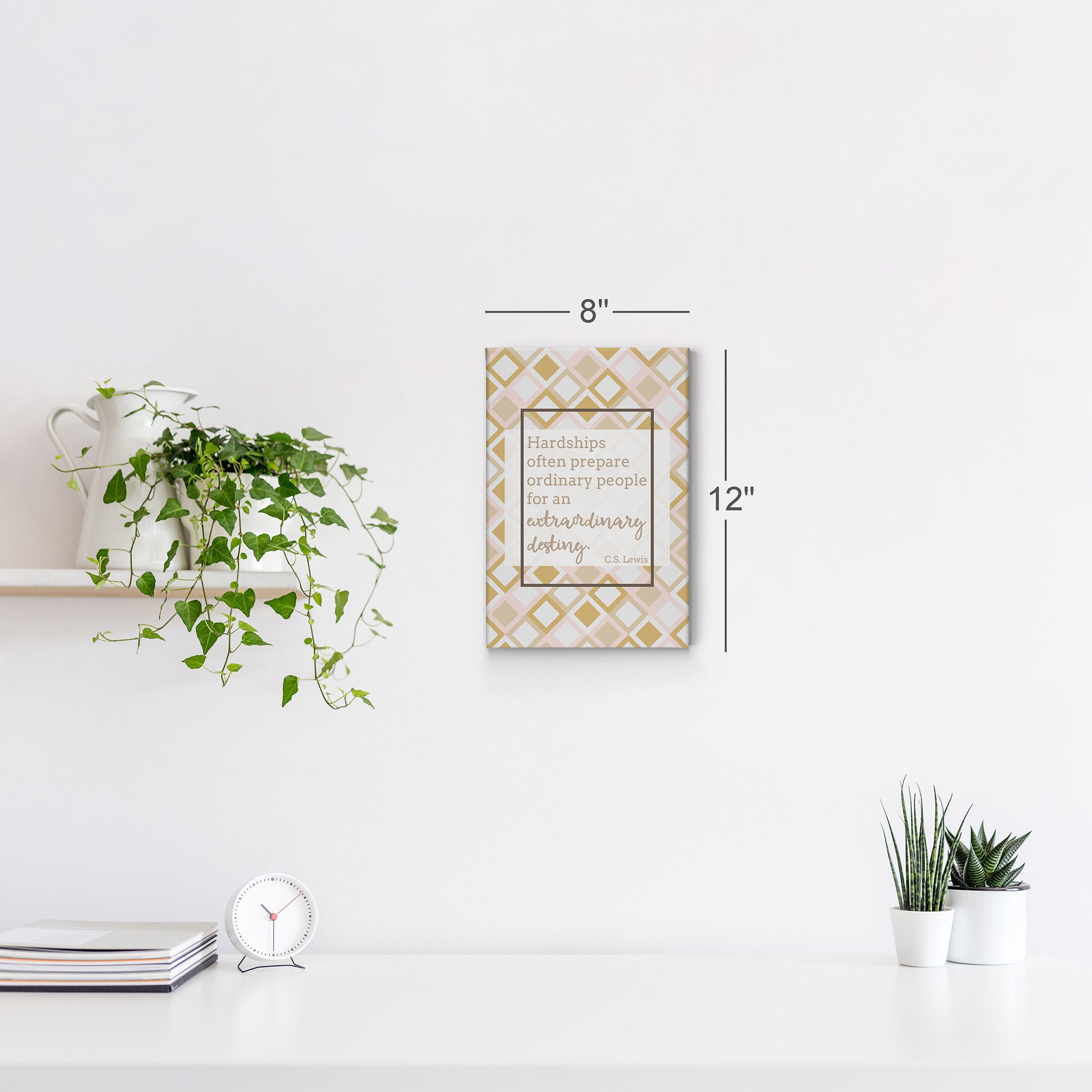 C.S. Lewis Hardships Often Prepare Ordinary People for an | Etsy