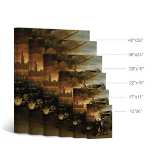 St. Michael by Raphael Art Canvas Wall Art Print Famous Fine Art Oil ...