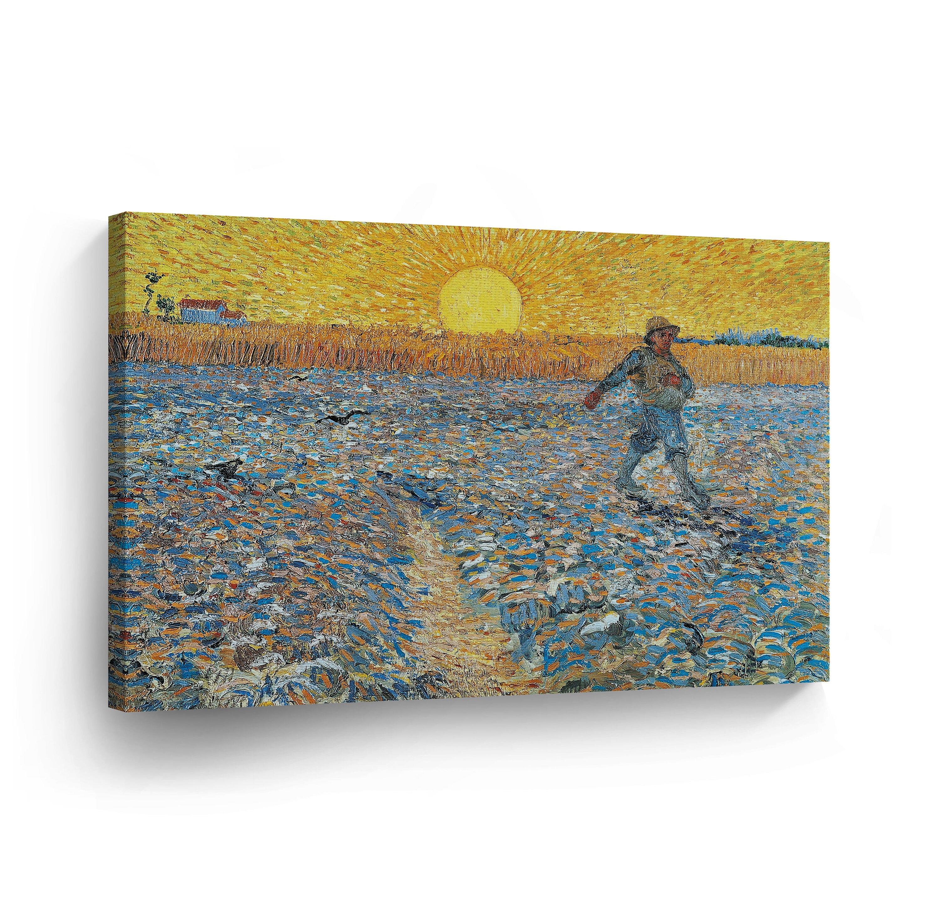 Vincent Van Gogh the Sower, (after Millet), 1888 Canvas Print Home Decor Wall Art Artwork ...