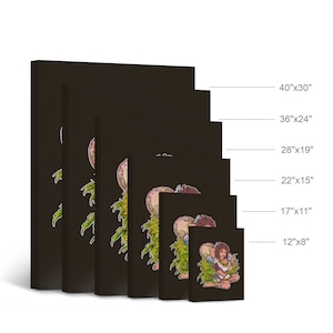 Caveman and Woman Smoking Marijuana Joint Smoke Weed 2 Piece Canvas ...