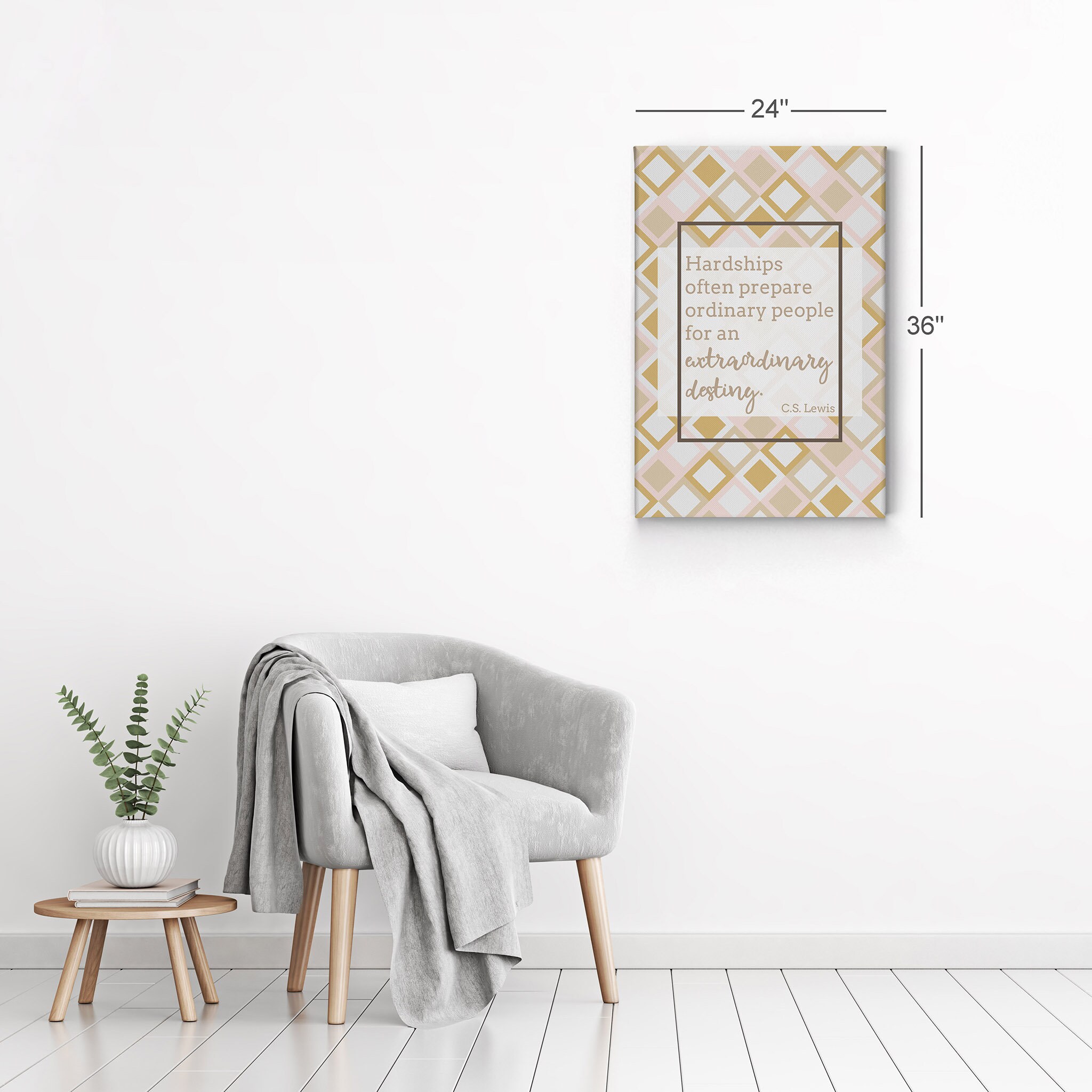 C.S. Lewis Hardships Often Prepare Ordinary People for an | Etsy