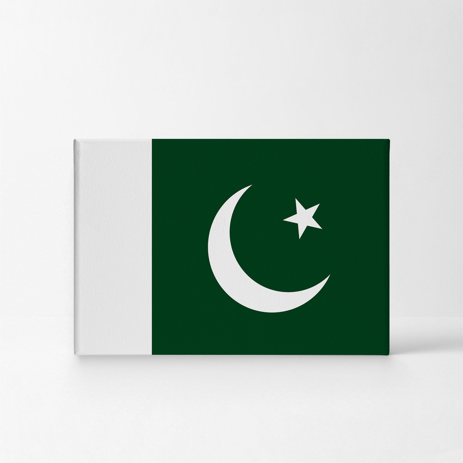 Pakistan Flag CANVAS or METAL Wall Art Print Country Flags - Etsy