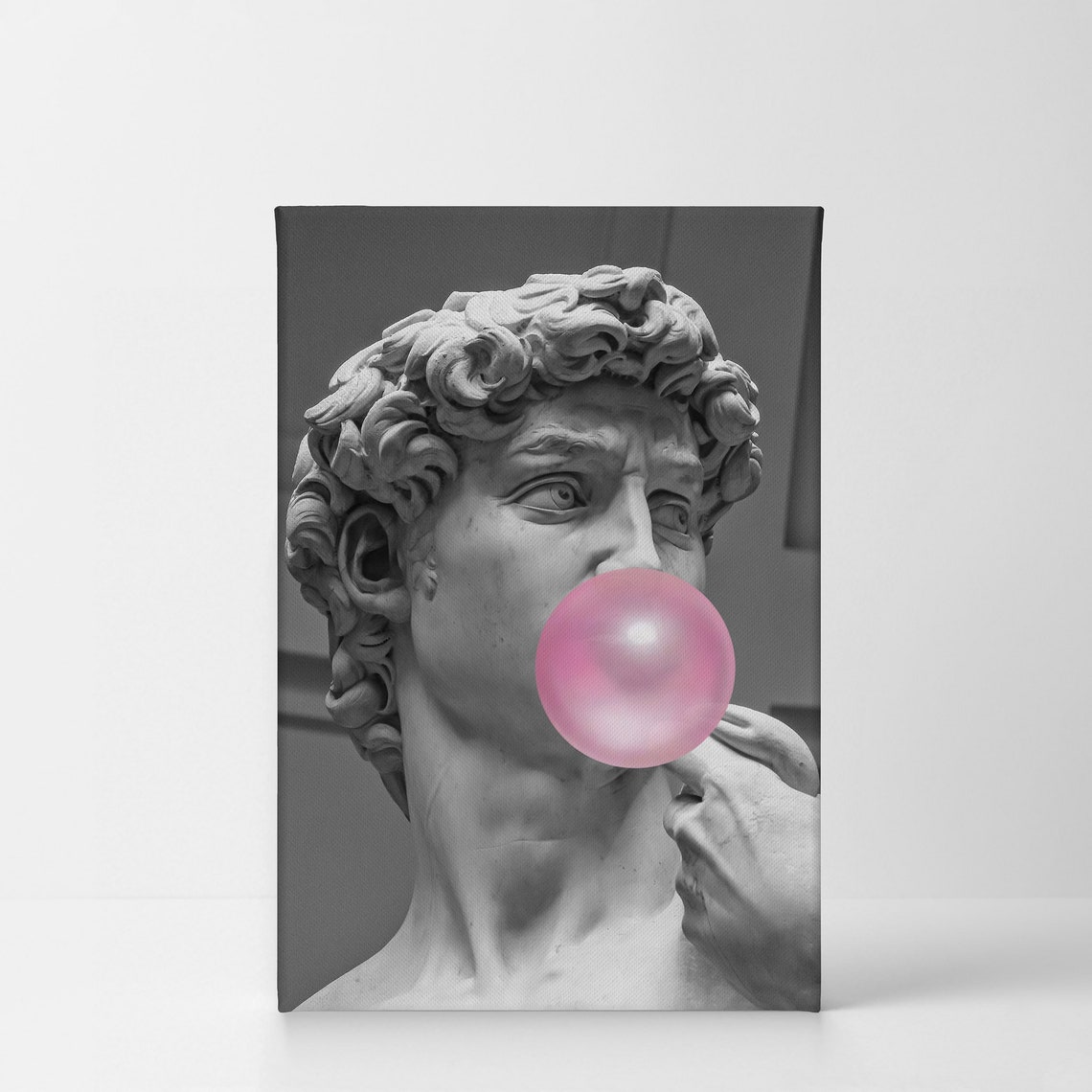 Michelangelo's Masterpiece Statue of David Pink Bubble Gum | Etsy