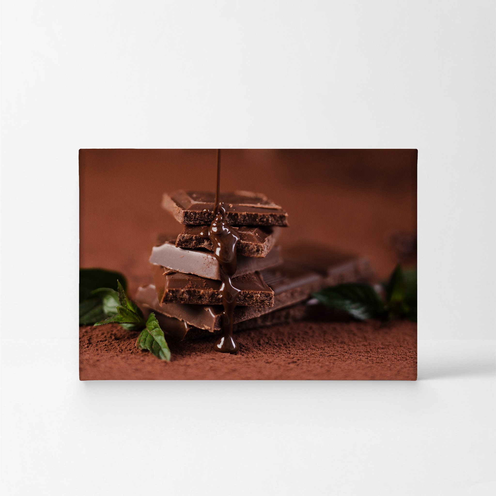 Tasty Chocolate Bars Kitchen Canvas Wall Art Print Restaurant - Etsy
