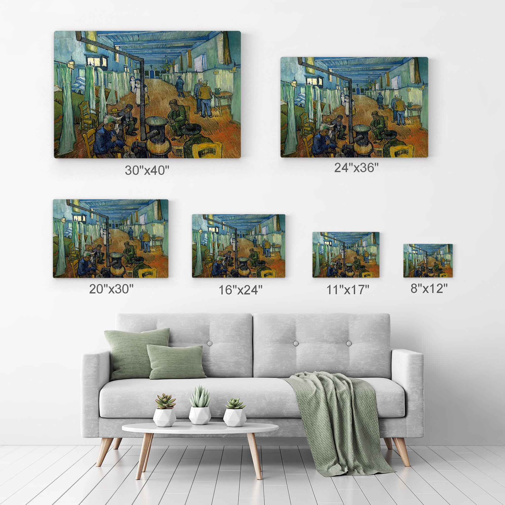 Vincent Van Gogh Ward in the Hospital in Arles 1889 Metal - Etsy