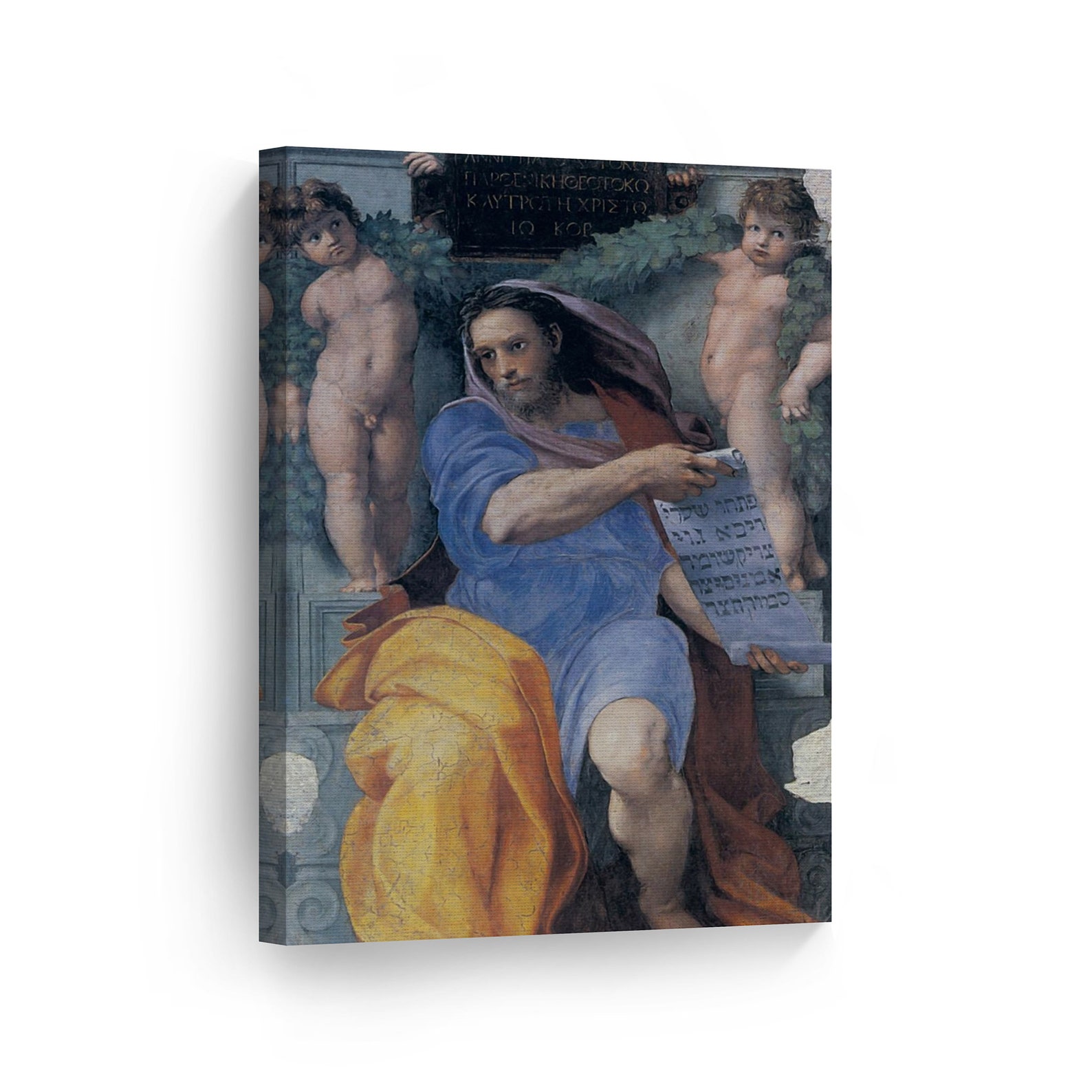 The Prophet Isaiah by Raphael Art Canvas Wall Art Print Famous - Etsy