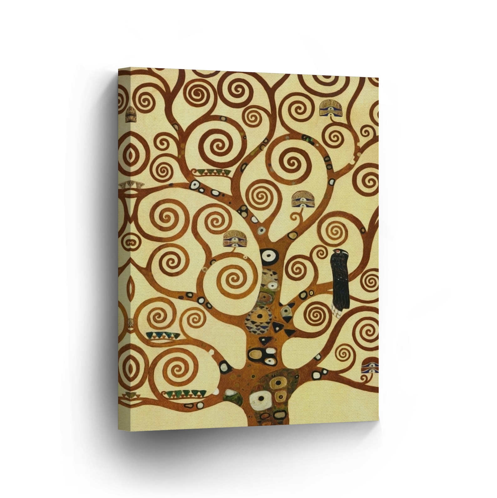 The Tree of Life, Stoclet Frieze by Gustav Klimt 3 Panel Canvas Set ...