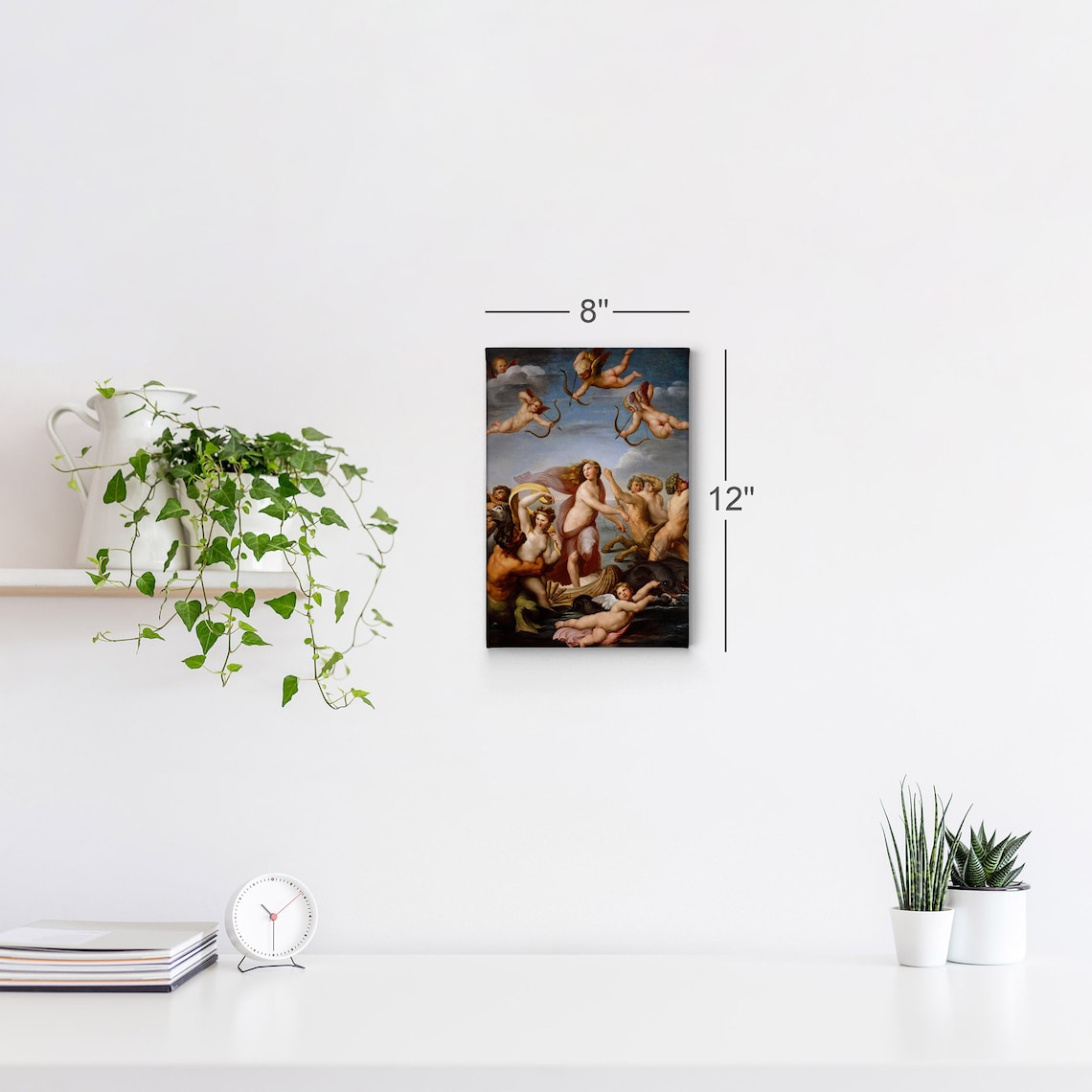 The Triumph of Galatea by Raphael Art Canvas Wall Art Print | Etsy