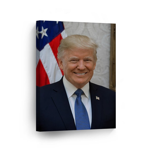 Trump Canvas Wall Art - Etsy