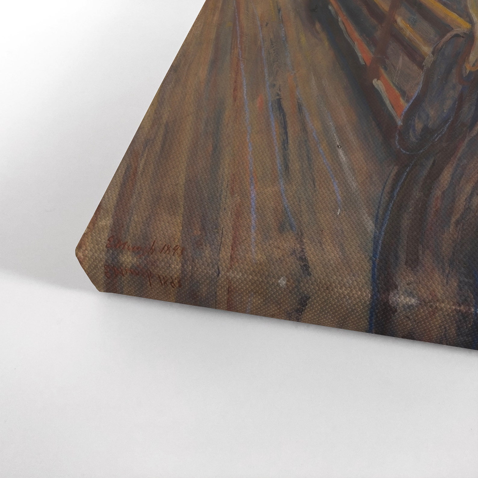 Edvard Munch's Masterpiece the Scream Pink Bubble Gum Art | Etsy