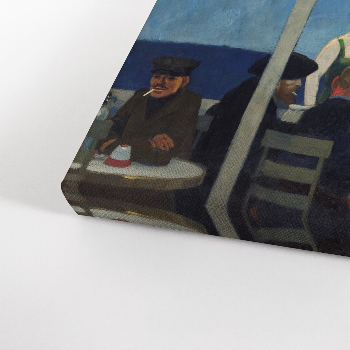 Soir Bleu Blue Night 1914 by Edward Hopper Canvas Wall Art - Etsy.de