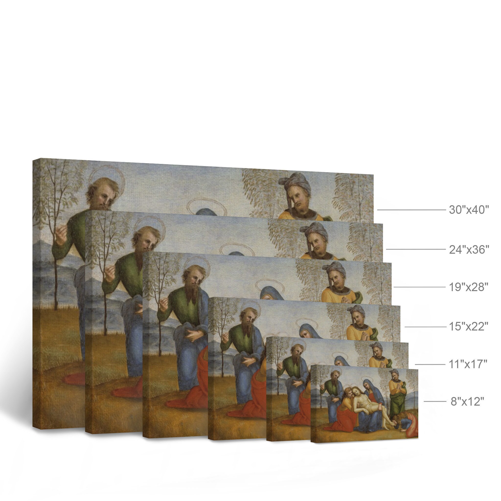 Pieta by Raphael Art Canvas Wall Art Print Famous Fine Art Oil | Etsy