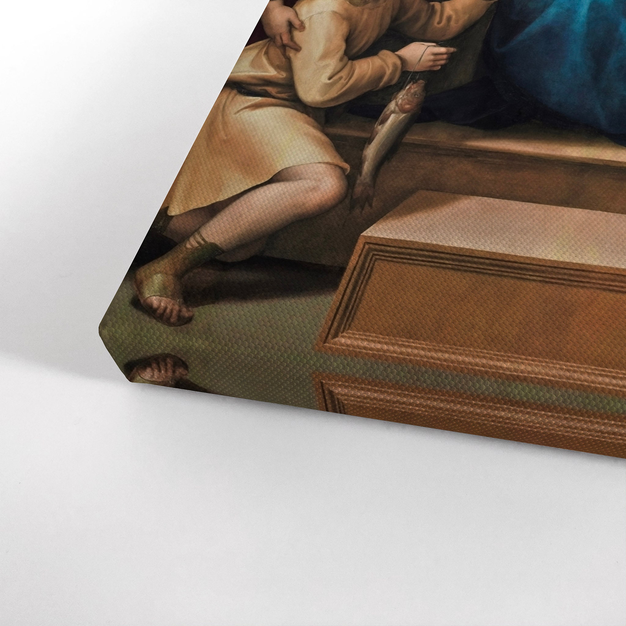 The Holy Family With Raphael Tobias and Saint Jerome Raphael - Etsy