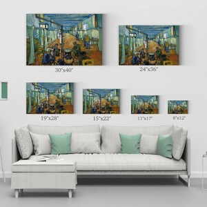 Vincent Van Gogh Ward in the Hospital in Arles, 1889 Canvas Print Home Decor Wall Art Artwork ...