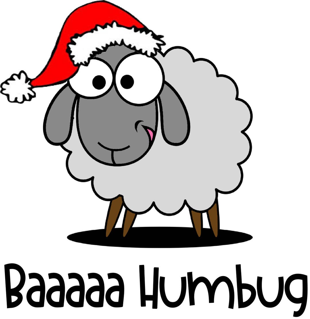 Baaaaa Humbug SVG Digital Download - Etsy UK