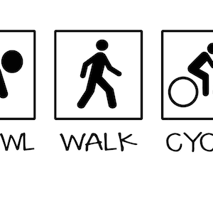 Crawl Walk Cycle SVG Digital File - Etsy Finland