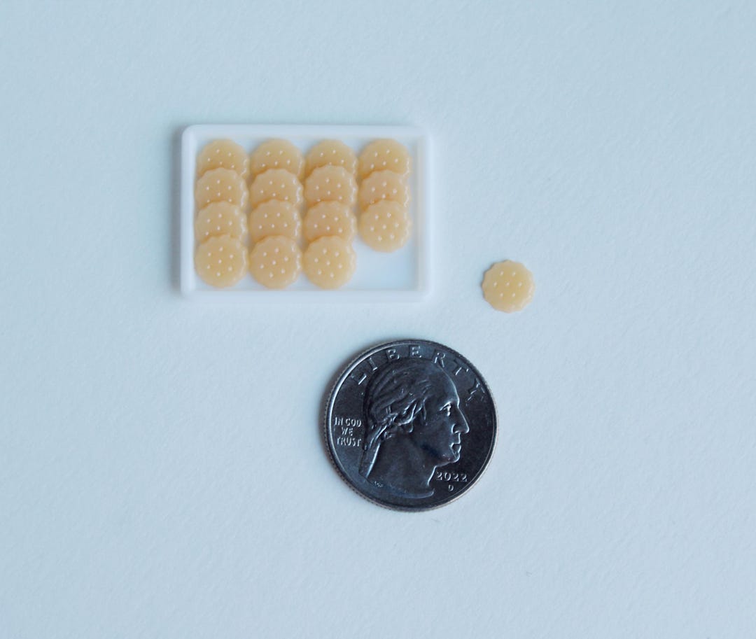 Miniature Crackers Dollhouse Mini Food Snacks - Etsy