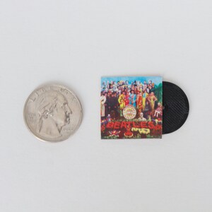 Miniature Record Vinyl Dollhouse Album - Etsy