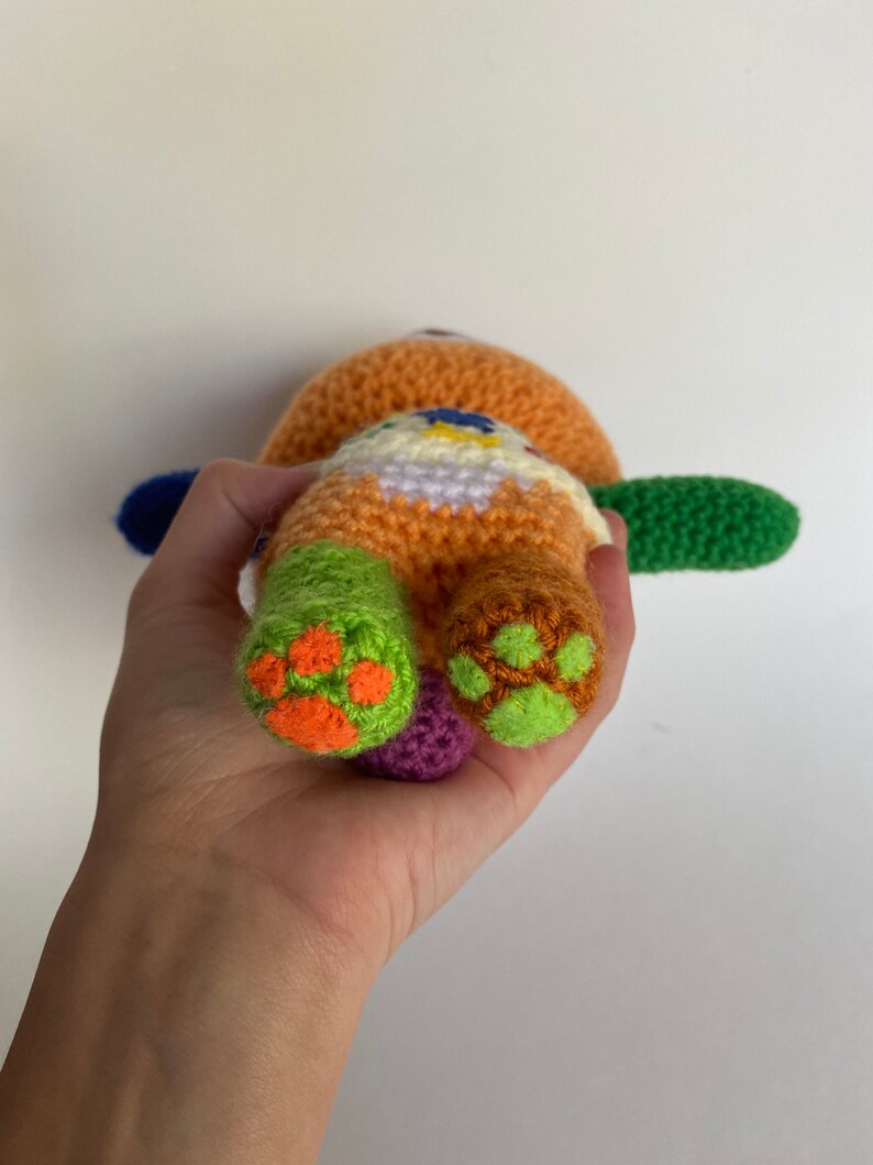 Crocheted Stitches AC Plush - Etsy