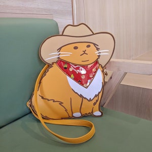Cowboy Cat Ita Bag - Purse and Backpack - Etsy