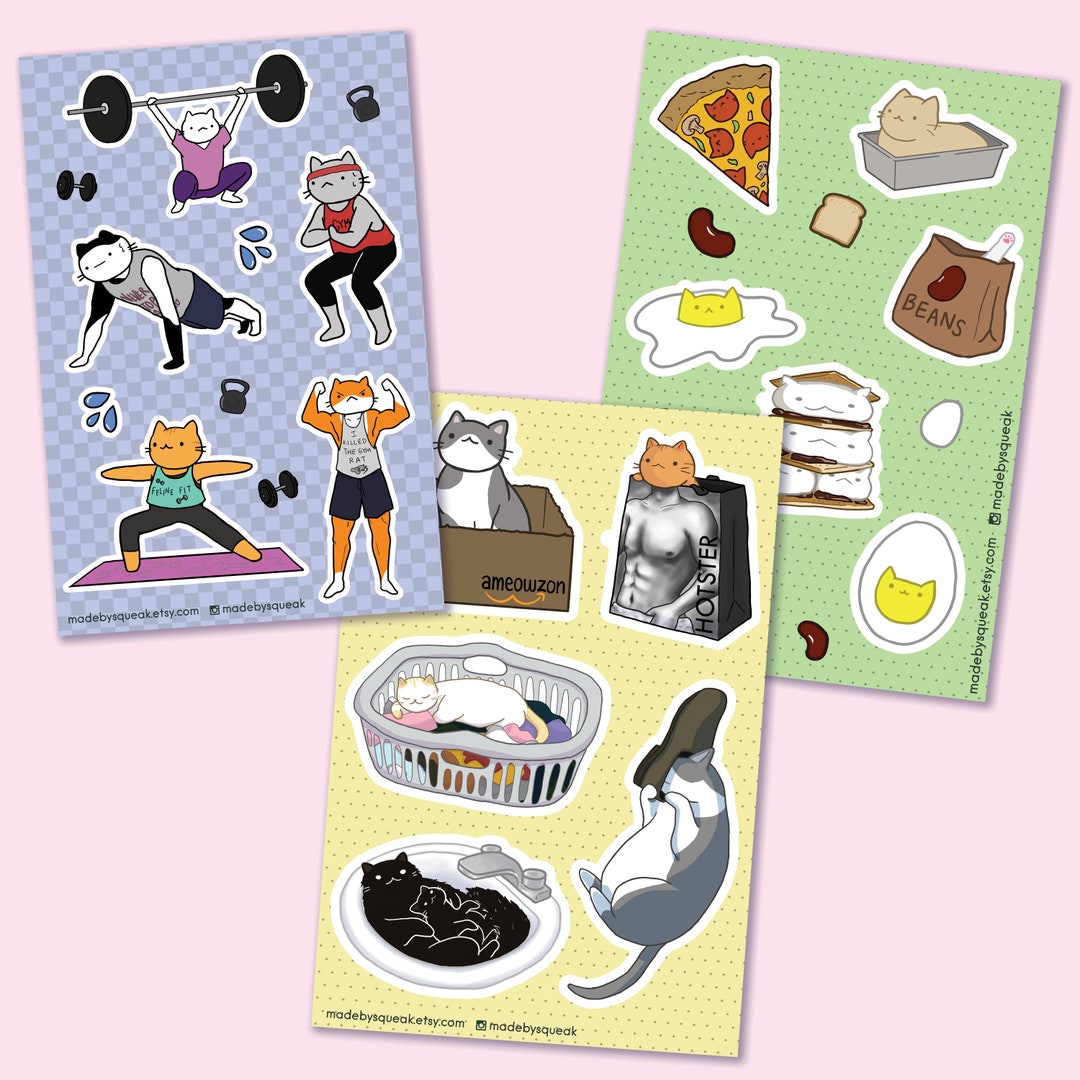 Matte Sticker Sheets - Etsy