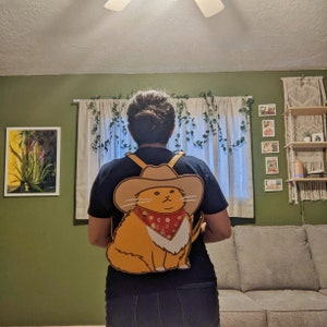 Cowboy Cat Ita Bag: Convertible Purse Backpack - Etsy