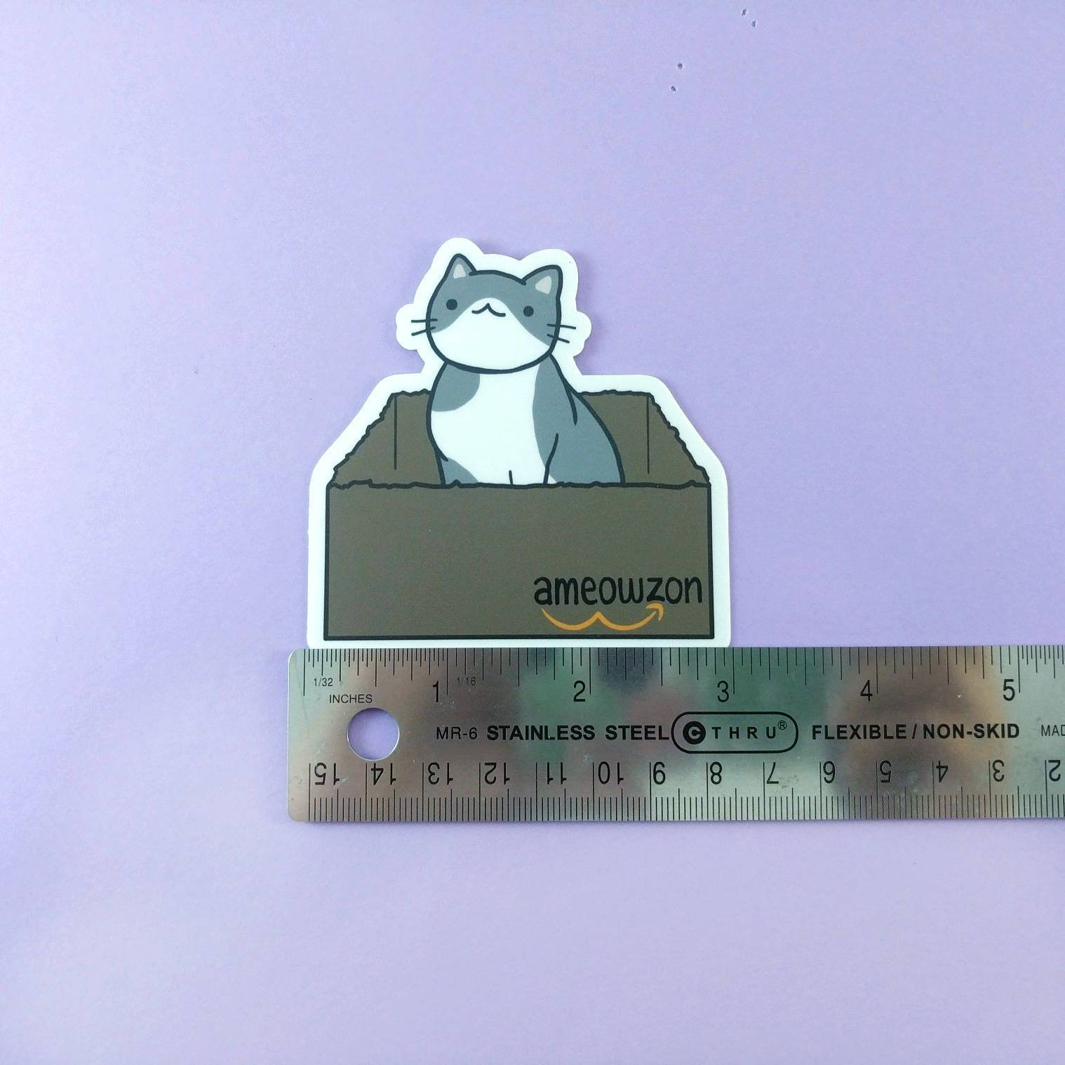 Matte Cat Stickers - Etsy