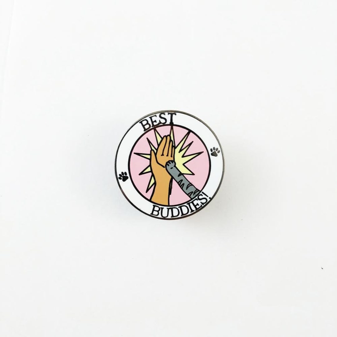 Best Buddies Pin - Hard Enamel Pin - Etsy