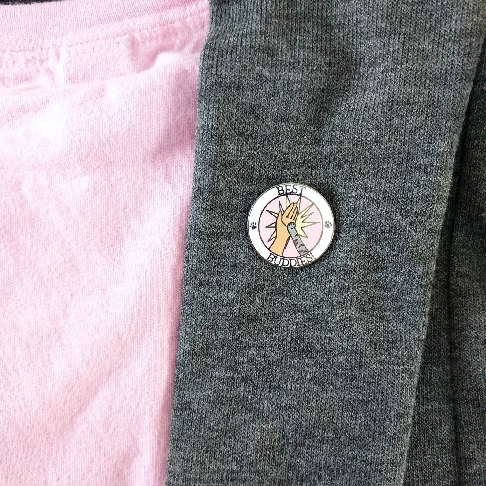 Best Buddies Pin Hard Enamel Pin - Etsy