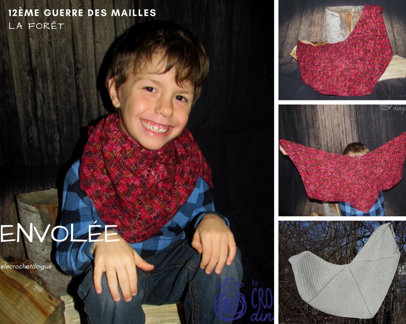 The Flight, PDF Pattern Only (digital File), Shawl, Crochet Pattern - Etsy