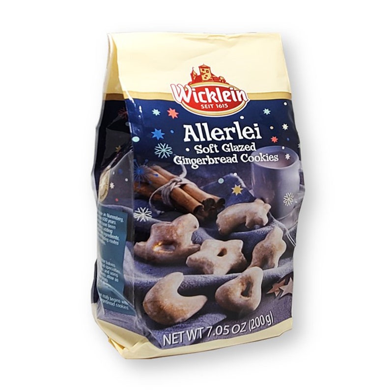 Wicklein Holiday Gingerbread Lebkuchen Cookies 4 Varieties ...