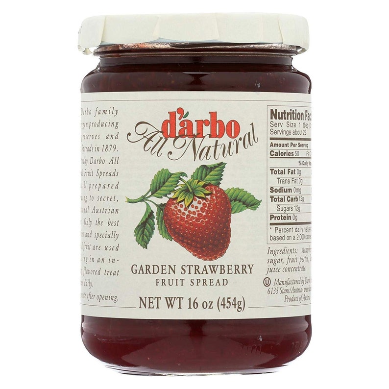 D'arbo All Natural Fruit Spread Preserves From Austria - Etsy