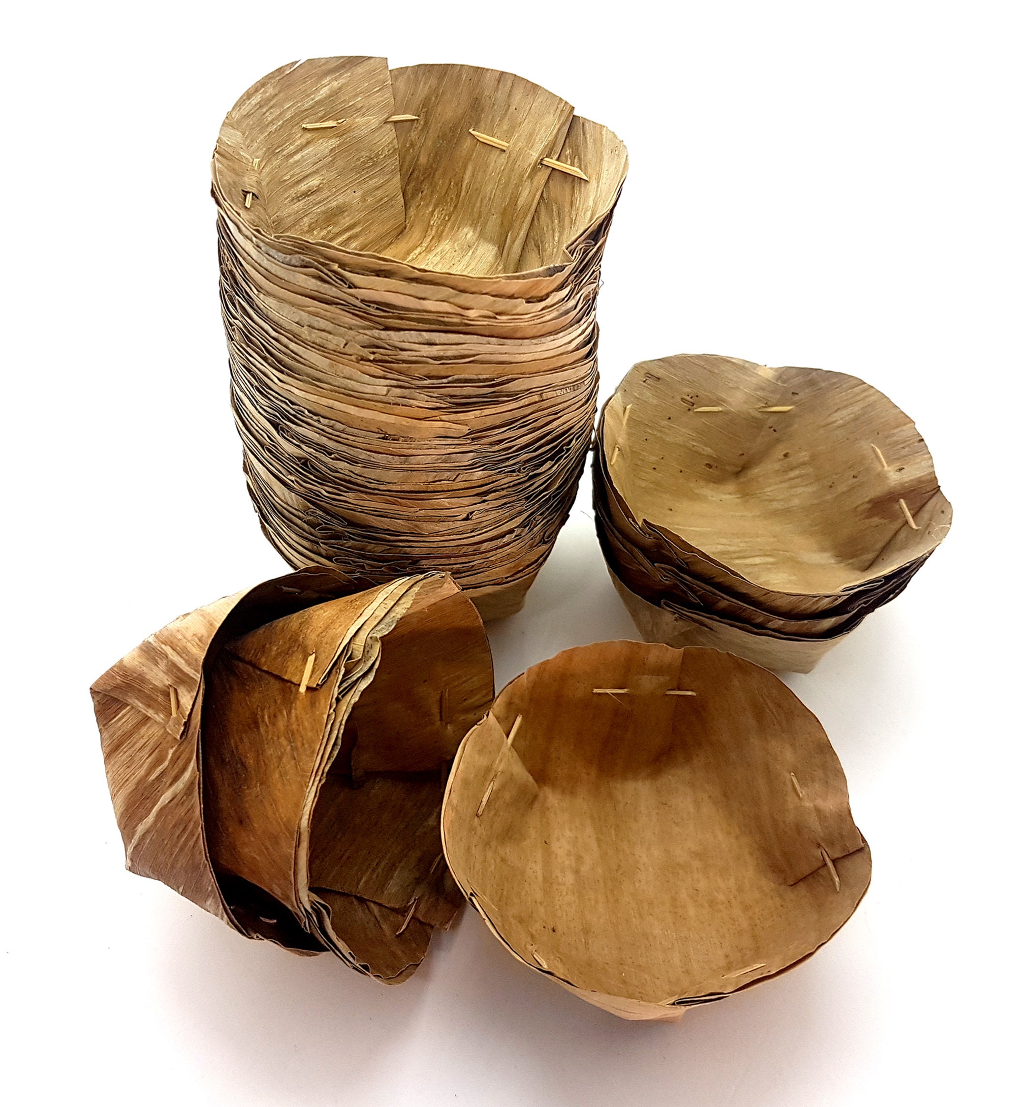 Dried Banana Leaf Cup Krathong 100 Pieces - Etsy