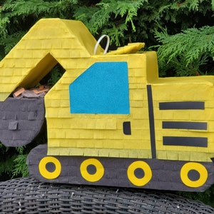 Excavator Pinata - Etsy