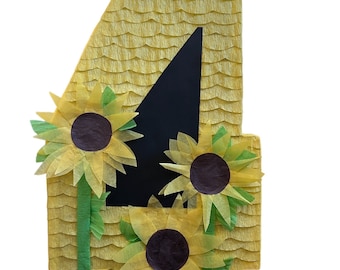 Custom Character Number Pinata - Etsy