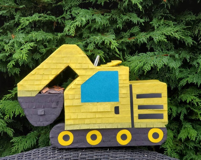 Excavator Pinata - Etsy