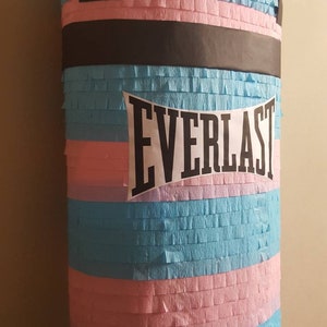 Punching Bag Pinata Gender Reveal Pinata 20 Inches Tall - Etsy