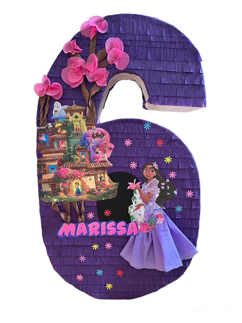 Custom Character Number Pinata - Etsy