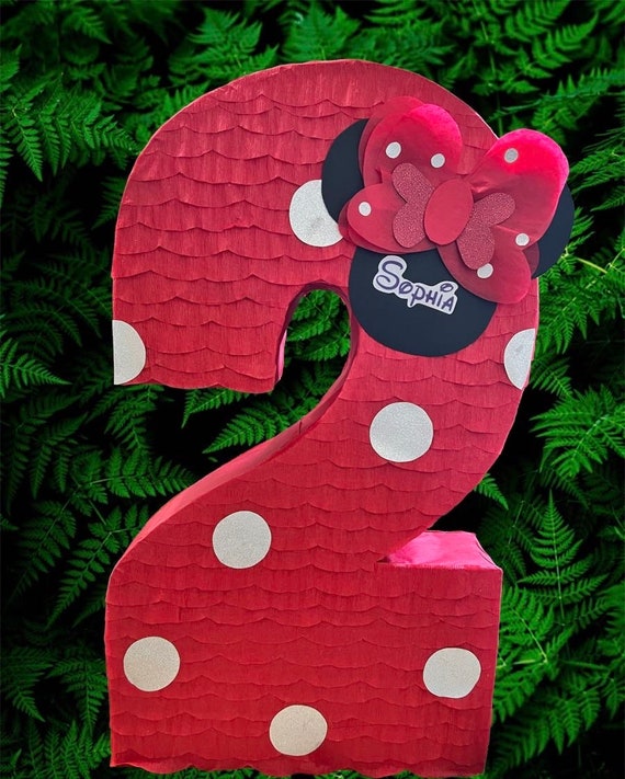 Custom Character Number Pinata with Custom Name - Etsy