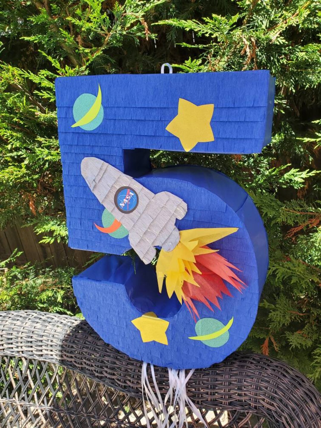 Space Number Pinata - Etsy