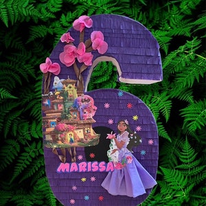 Custom Character Number Pinata - Etsy