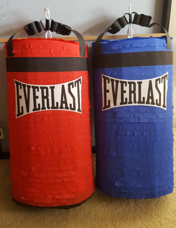 Blue Everlast Punching Bag