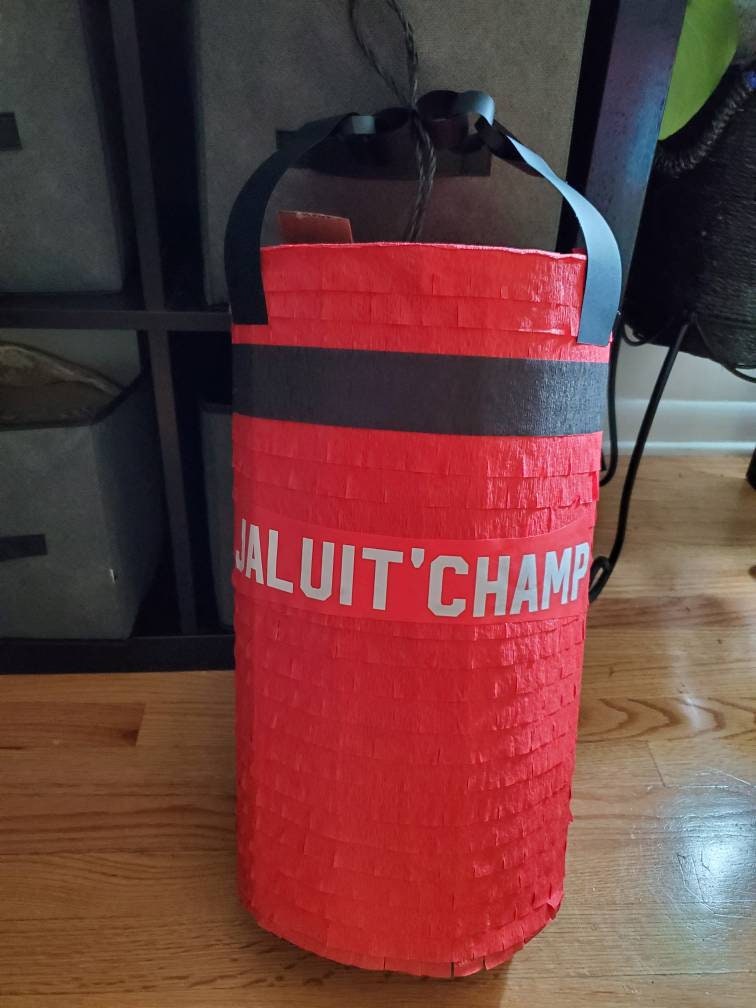 Punching Bag Pinata (custom Name) 20 Inches Tall - Etsy