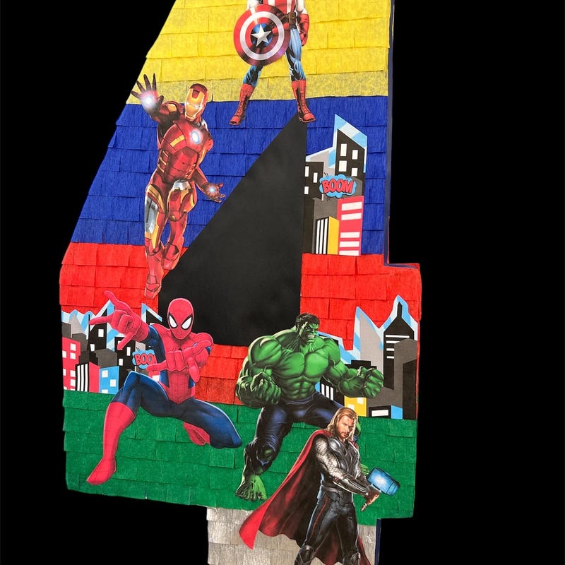 Super Hero Pinata - Etsy