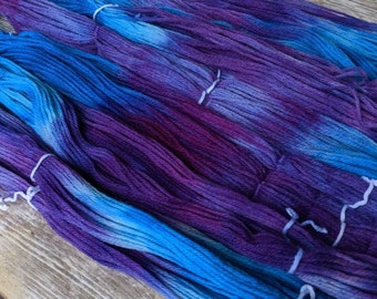 Blue Purple Yarn - Etsy
