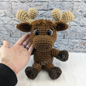 Amigurumi Moose Crochet Pattern: Stuffed Animal Toy (digital Download ...