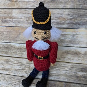 Nutcracker Crochet Pattern, Crochet Nutcracker Amigurumi Pattern ...